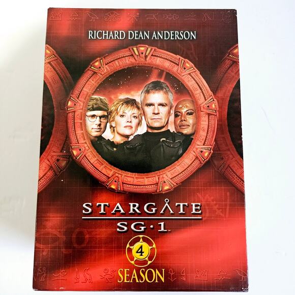 Stargate | Media | Stargate Sg Season 4 Dvd Box Set Y2k Scifi Tv Series ...